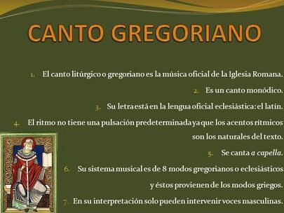 Canto Gregoriano: Definición y Características - Guias Educativas e ...